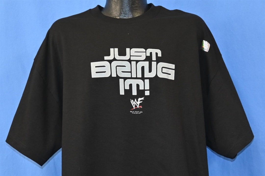 Y2K Dwayne the Rock Johnson Bring es einfach! WWF Wrestling Deadstock T-Shirt XXL - Etsy.de