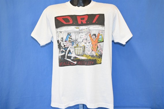 80s DRI Dirty Rotten Imbeciles Dealing With It Crosso… - Gem