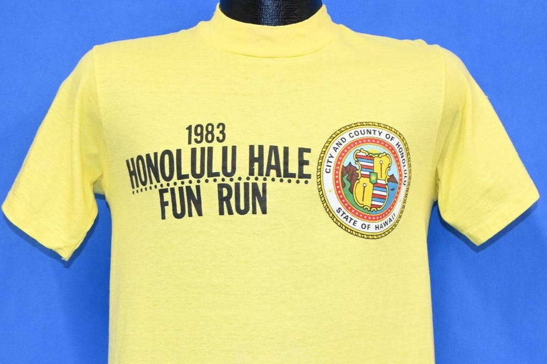 80s Seal of Honolulu Hale Fun Run Hawaii 5k Race 1983 T-shirt Small - Etsy
