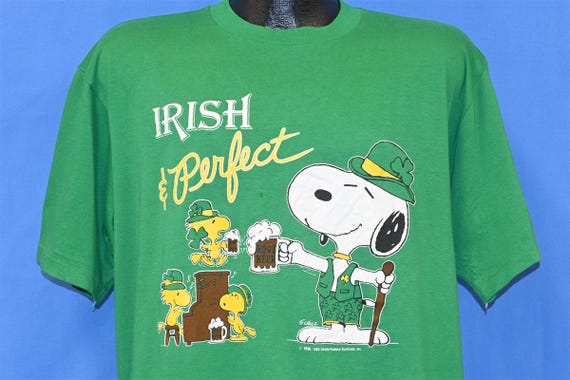 80s Snoopy Woodstock Irish & Perfect Peanuts St. Patr… - Gem