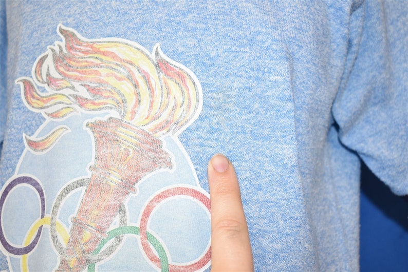 70s Olympics '76 Montreal Ringer T-shirt Extra Small - Etsy