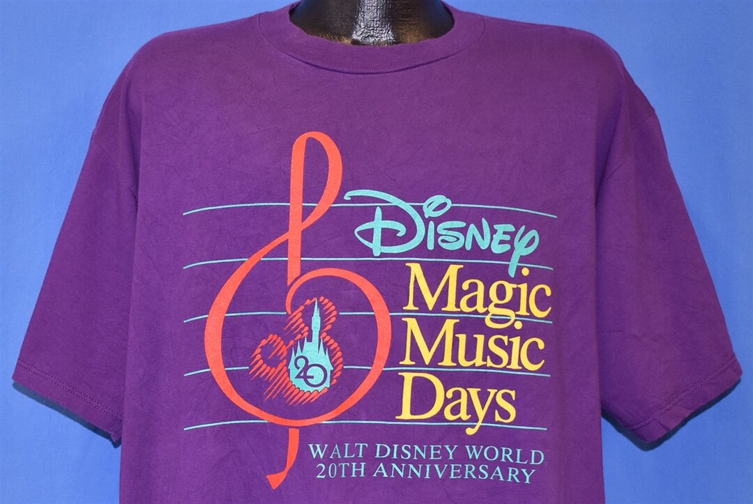 90s Magic Music Days Walt Disney World 20th Anniversary - Etsy