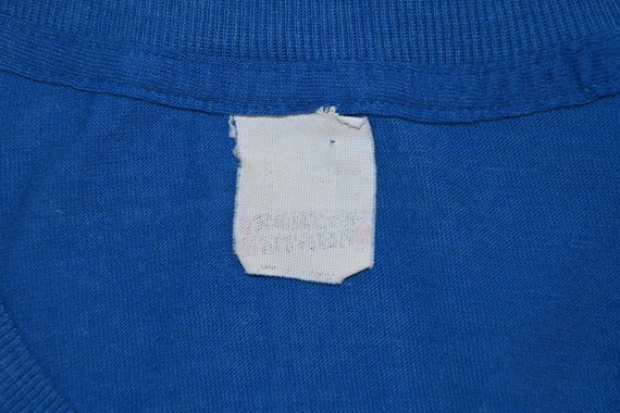 80s Ford Logo Anti-Worm Parody Spoof Funny Blue t-shi… - Gem