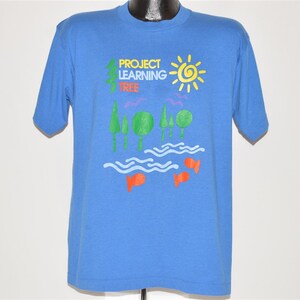90s Project Learning Tree Double Sided T-shirt Large - Etsy