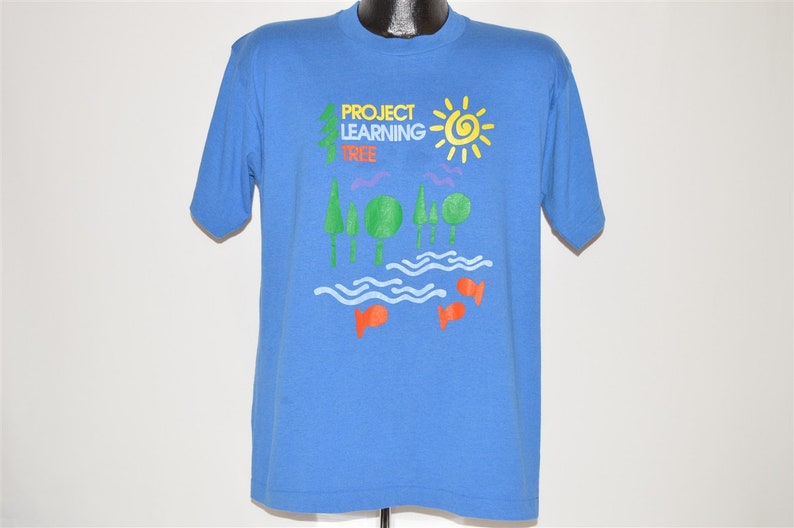 90s Project Learning Tree Double Sided T-shirt Large - Etsy