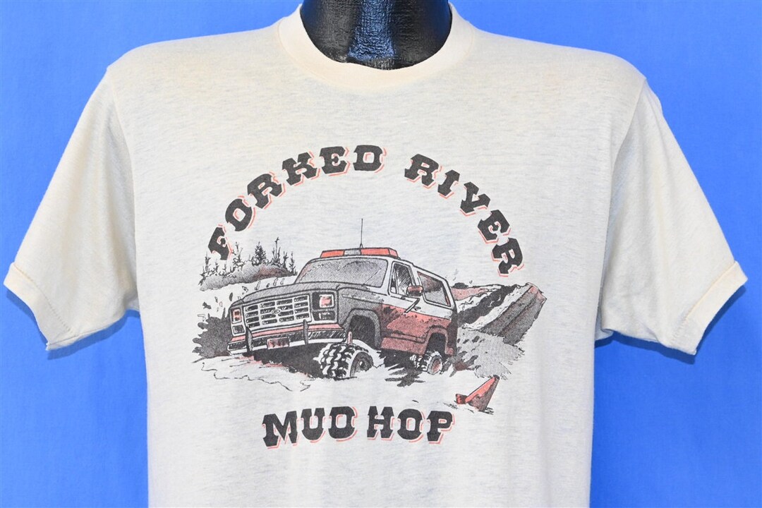 80s Forked River Mud Hop off Road Truck New Jersey Wheeling T-shirt ...