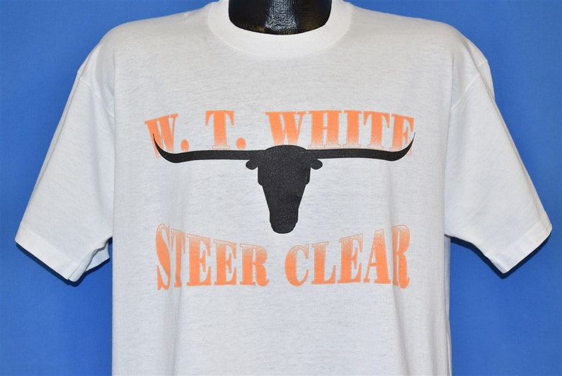 90s W.T. Warren Travis White High School Steer Clear Longhorns - Etsy