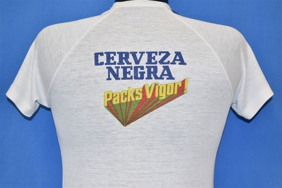 80s Cerveza Negra Packs Vigor San Miguel Beer Logo Pr… - Gem