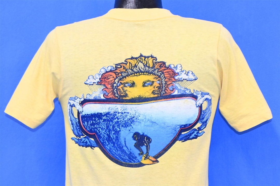80s Nauset Sports Surf Shop Cape Cod MA Wave Front Pocket T-shirt Small ...
