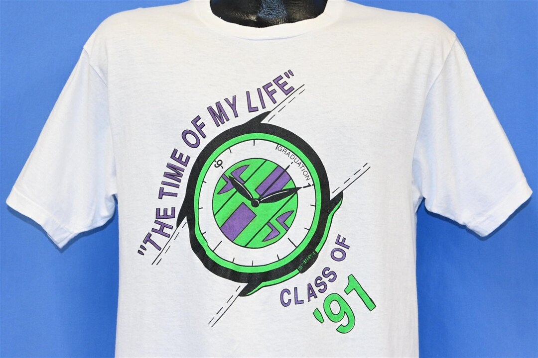 90s Time of My Life High School Class of '91 Steak Loft SHS T-shirt ...