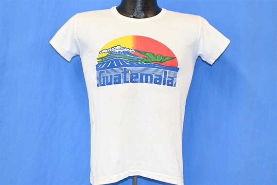 70s Guatemala Volcano Quetzal Sunset Central America … - Gem