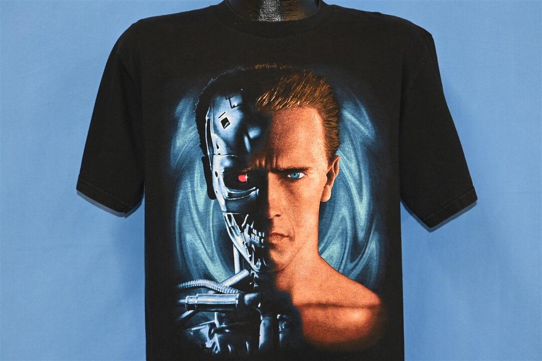 90s Terminator 2 Arnold Schwarzenegger Universal Studios T2 Movie T ...