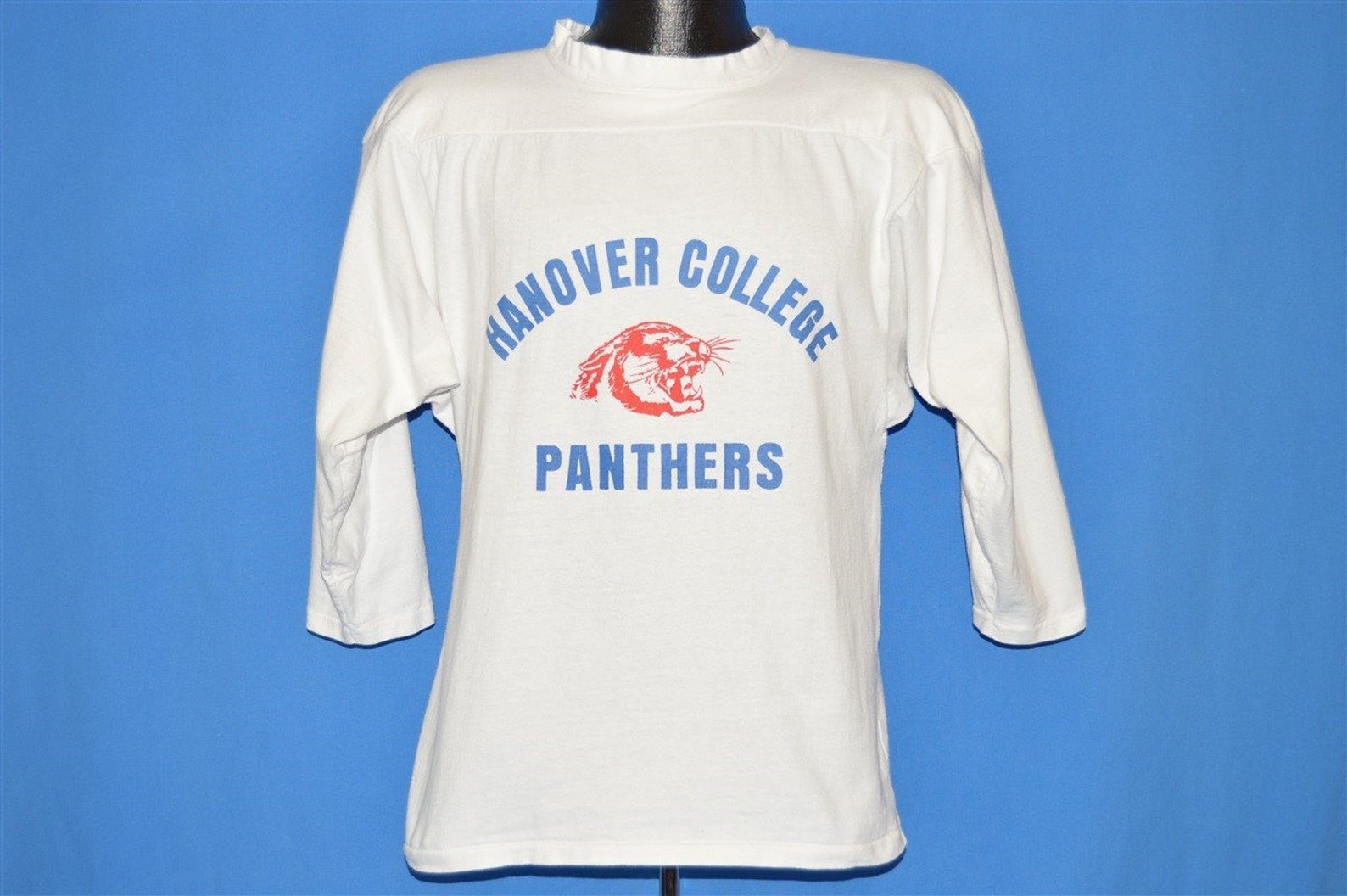 70s Hanover College Panthers Jersey-style T-shirt Medium | Etsy