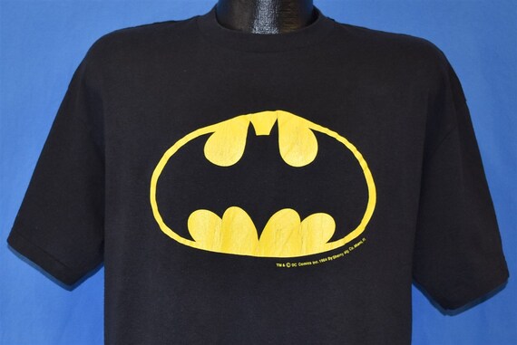 80s Batman Signal DC Comics Superhero Logo Bat Symbol… - Gem
