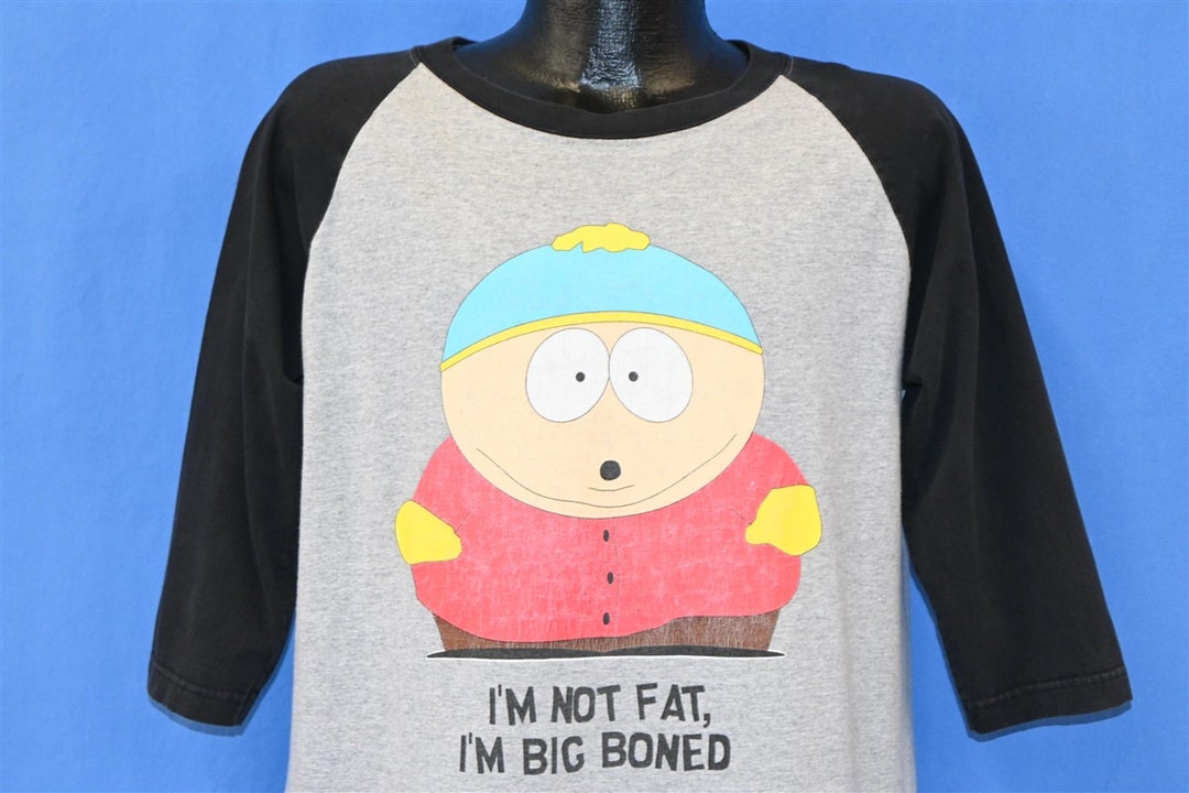 90s South Park Eric Cartman I'm Not Fat I'm Big Boned Funny Cartoon ...
