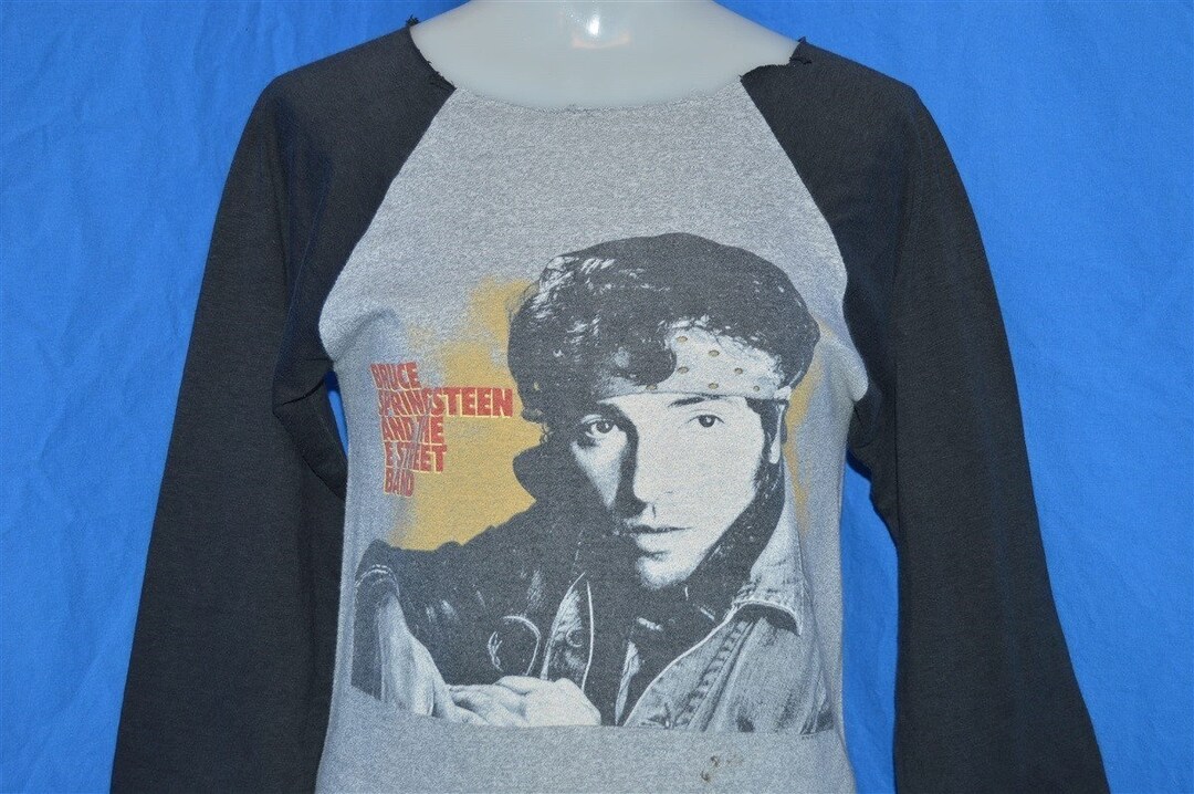 80s Bruce Springsteen World Tour 1984-85 Jersey T-shirt Small - Etsy
