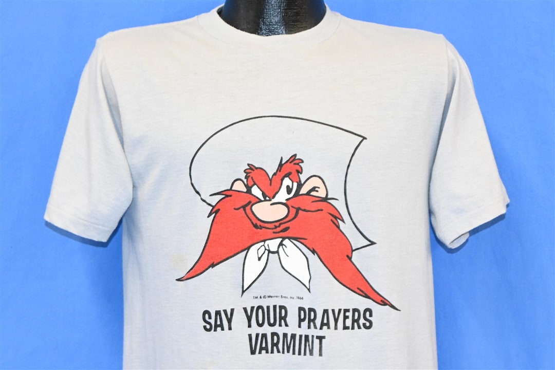 80s Yosemite Sam Say Your Prayers Varmint Looney Tunes T-shirt - Etsy
