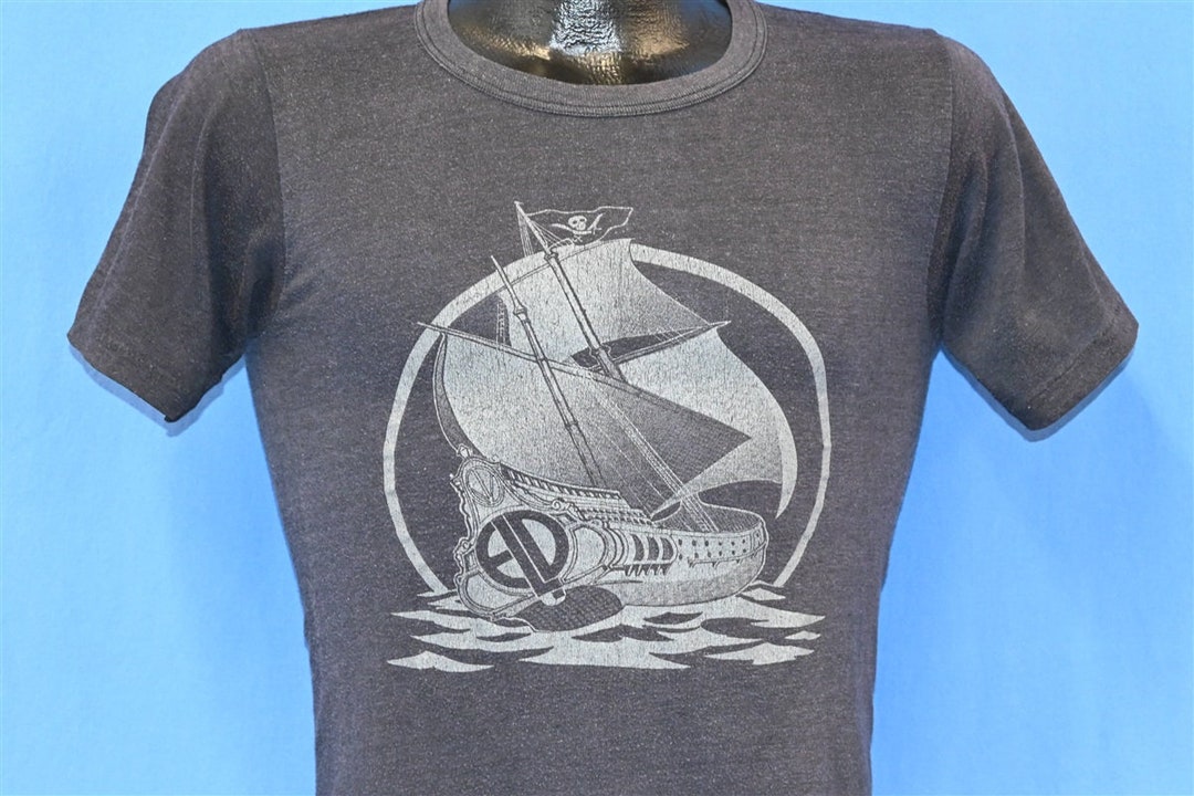 70s Emerson Lake and Palmer ELP Pirate Ship 1978 Concert Tour Rock N ...
