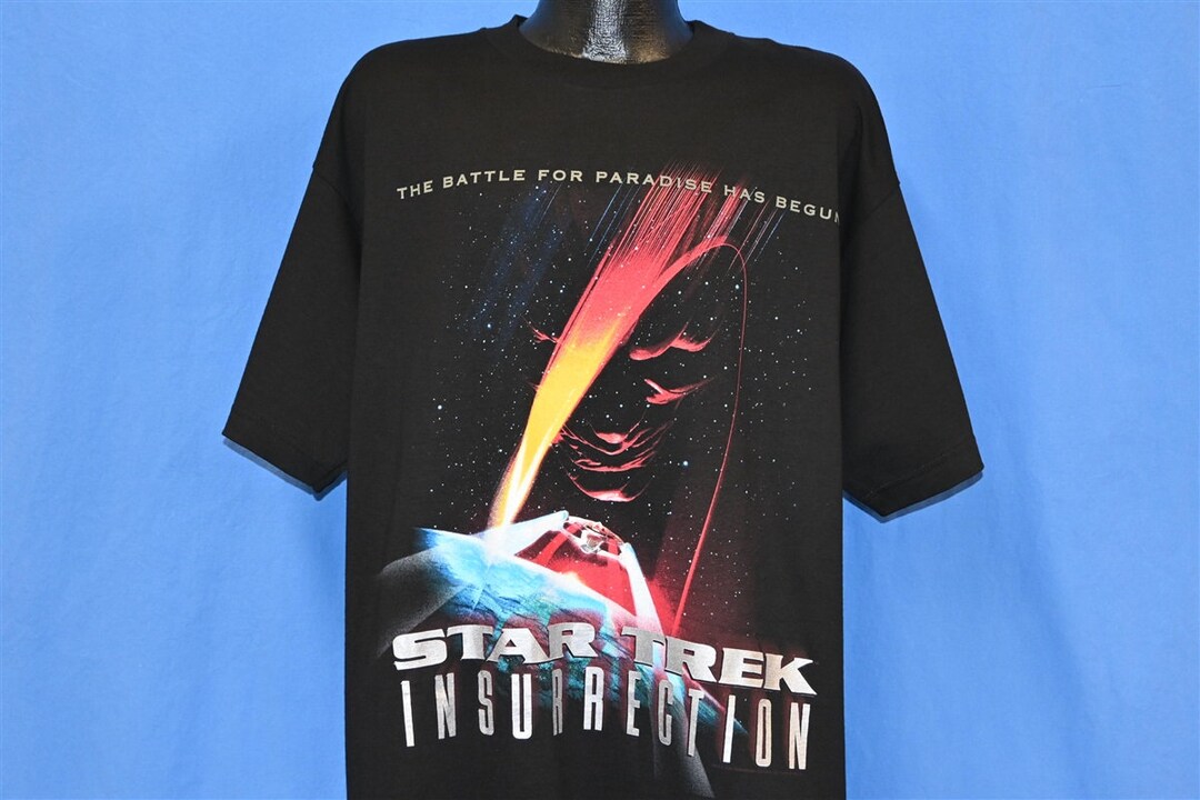 90s Star Trek Insurrection Movie Battle for Paradise Has Begun Sci Fi ...