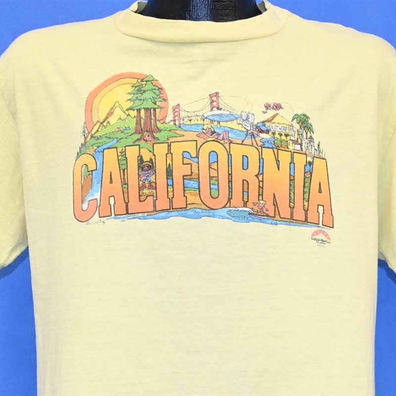 California Graphic Tee - Etsy