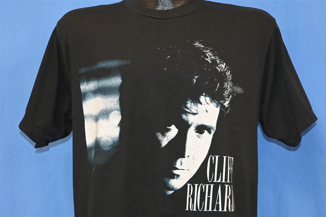 80s Cliff Richard 30th Anniversary World Tour 1988 Pop Rock T-shirt ...
