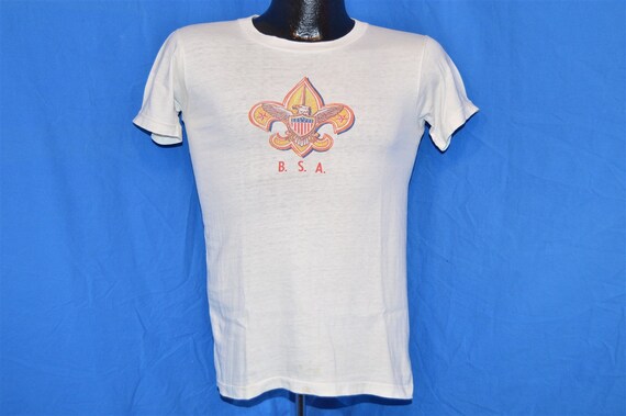 50s Boy Scouts of America BSA Eagle Insignia White Vi… - Gem