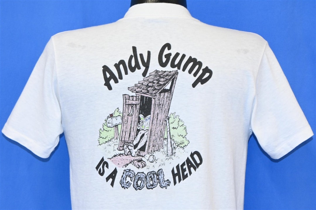 70s Andy Gump is A Cool Head Outhouse Potra Pottie T-shirt Medium - Etsy