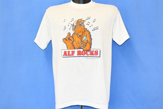 80s Alf Rocks Walkman TV Show Alien Life Form t-shirt… - Gem
