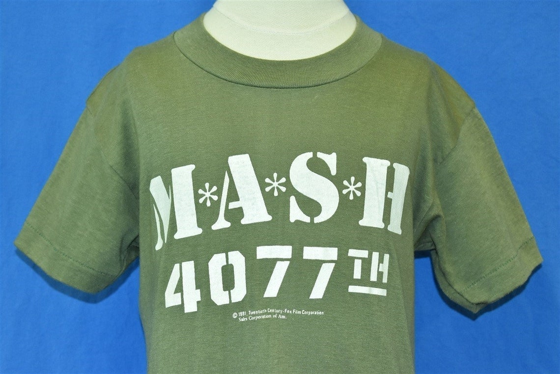 80s MASH MASH TV Show T-shirt Extra Small | Etsy