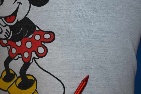 70s Walt Disney Minnie Mouse Cartoon Tropix Togs Whit… - Gem