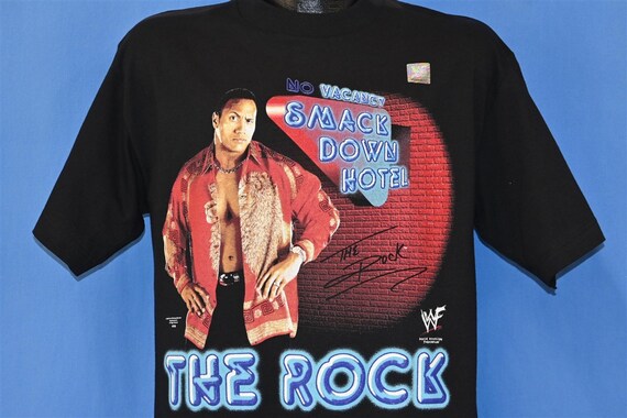 Y2K Dwayne The Rock Johnson WWF Smackdown Hotel Wrest… - Gem