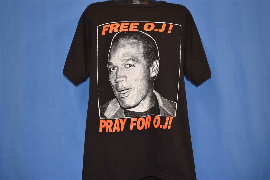 90s Free OJ Simpson Pray Don't Squeeze Juice Protest NFL - Etsy