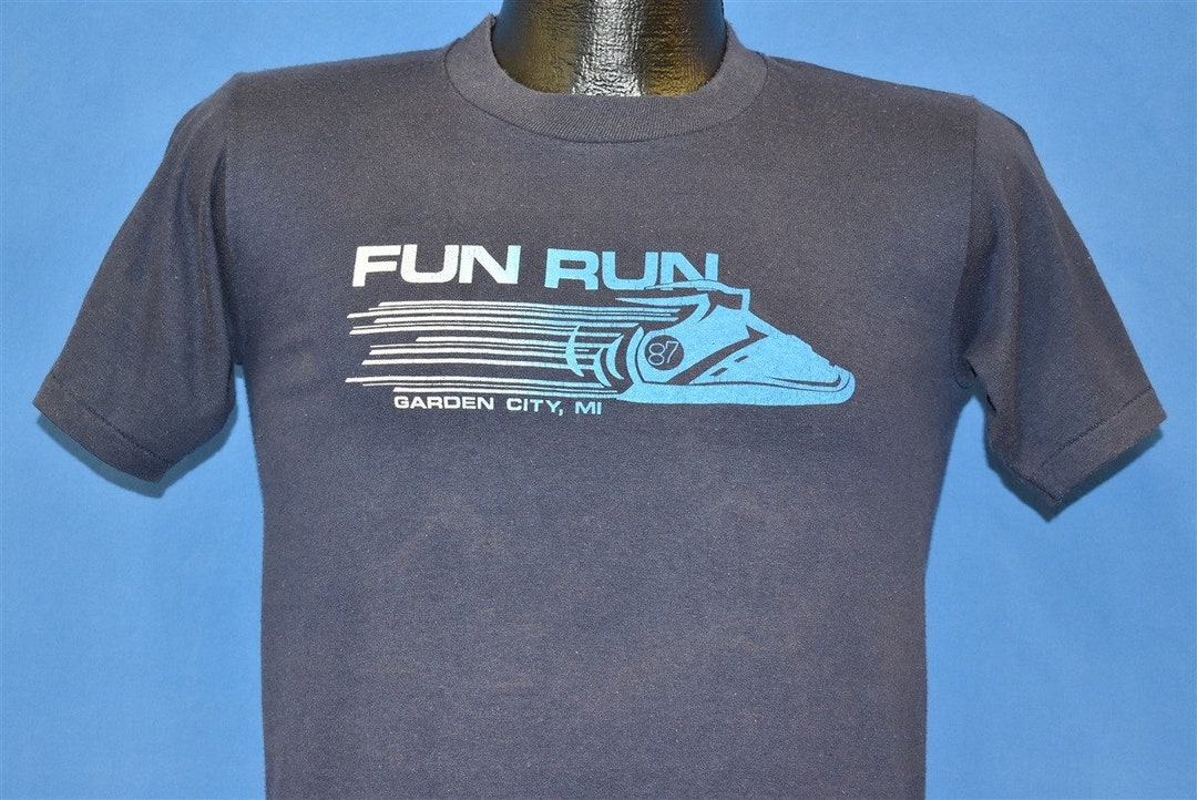 80s Fun Run Garden City Michigan T-shirt Small - Etsy