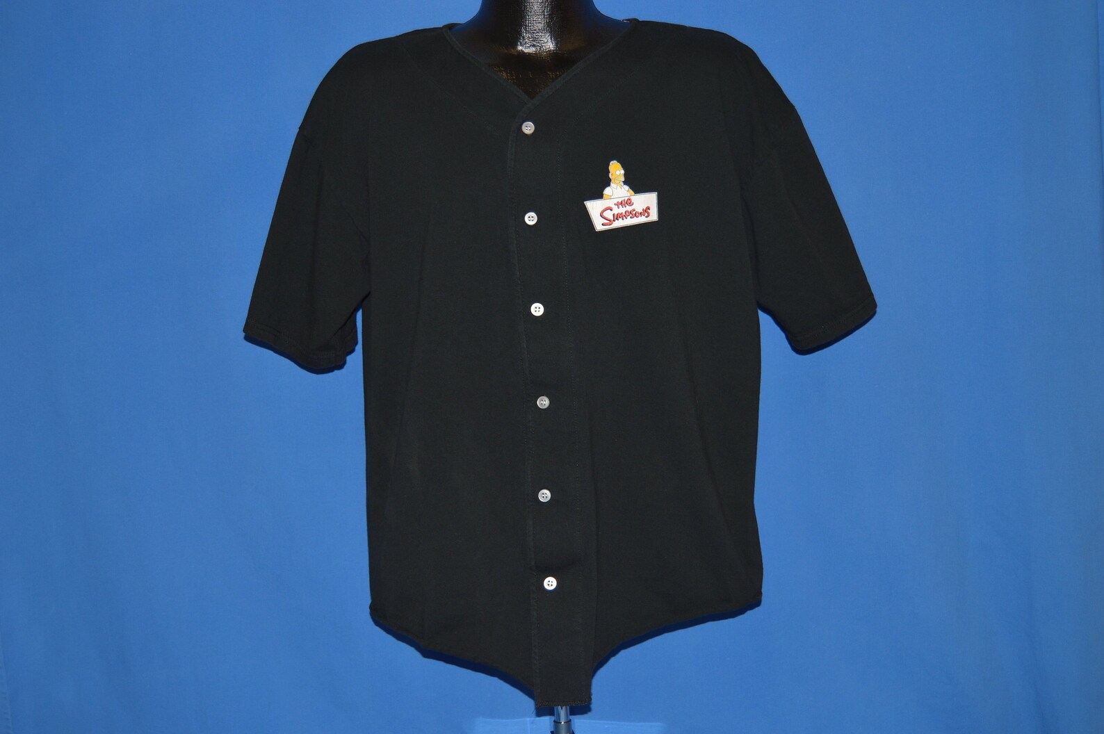 90s the Simpsons Fox Seventh Inning Jersey T-shirt Extra Large | Etsy