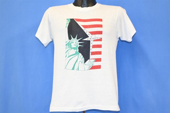 80s Statue of Liberty USA American Flag Centennial 18… - Gem