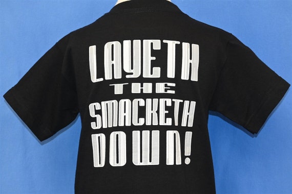 Y2K Dwayne The Rock Johnson WWF Layeth the Smacketh W… - Gem