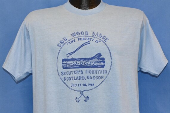 80s Cub Wood Badge Boy Scouts Portland BSA Scouter's … - Gem