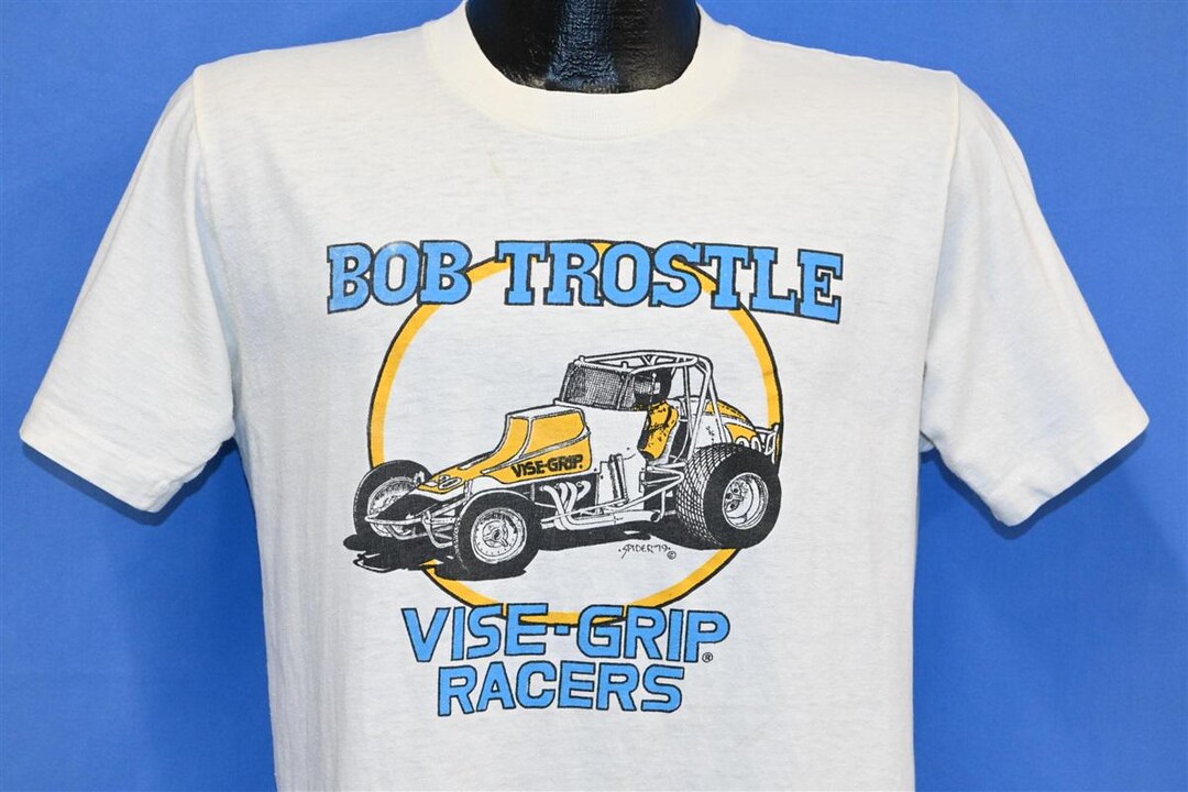 70s Bob Trostle Vise Grip Racers 20 Sprint Car Outlaw Racing T-shirt ...