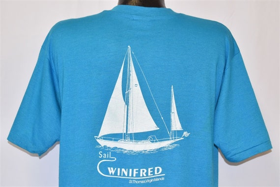 80s Winifred Sailing Crew St. Thomas Virgin Islands V… - Gem