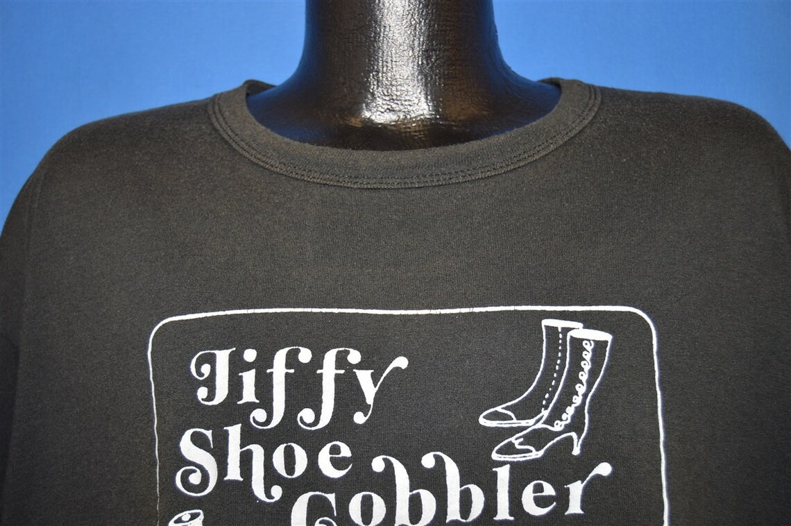 90s Jiffy Shoe Cobbler Harrisburg T-shirt XXL - Etsy