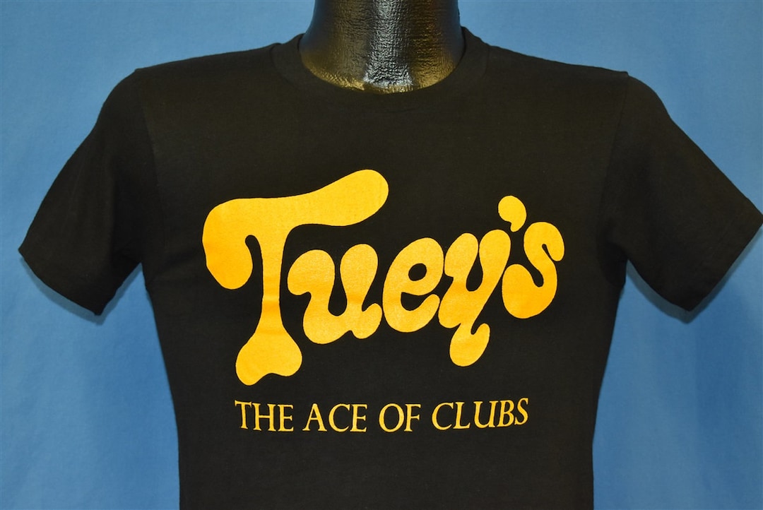 70s Tuey's Ace of Clubs '79 Stanton Anderson Band T-shirt Small - Etsy