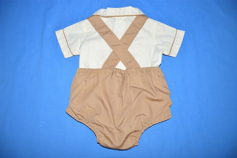 80s Steam Train Baby Romper Overalls 3-6 Months - Etsy
