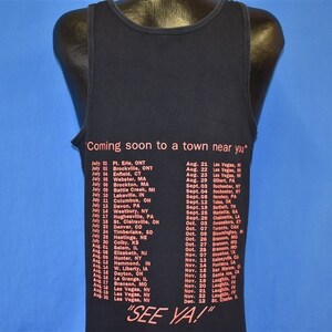 90s Eddie Rabbitt Live Ten Rounds Tour Tank Top T-shirt Medium - Etsy