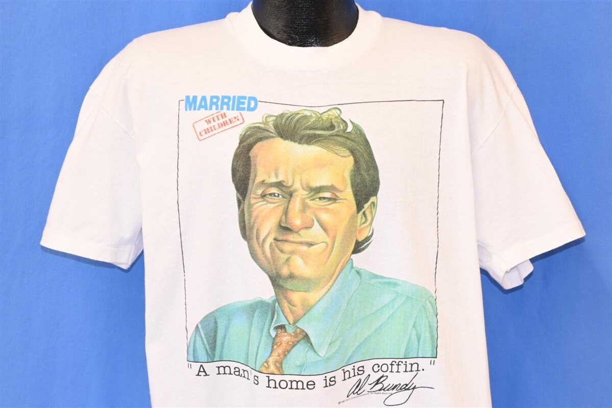 80s Al Bundy Married With Children a Man's Home is His Coffin TV Show ...