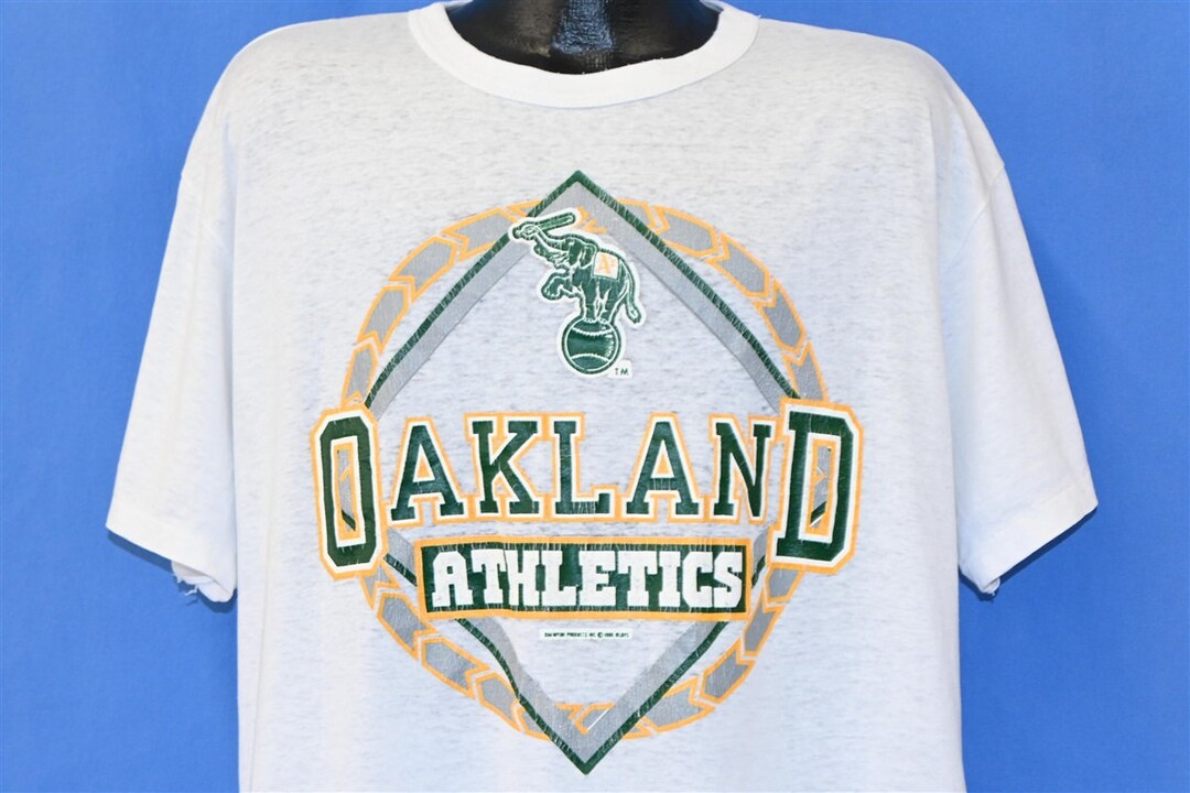 80s Oakland Athletics A's Elephant MLB Baseball Team Champion T-shirt ...