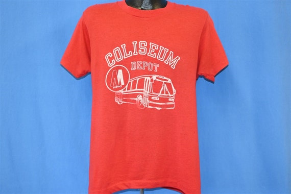 80s Coliseum Depot City Bus Logo New York City NYC So… - Gem