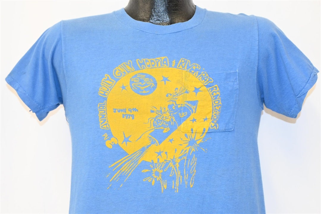 70s Hully Gully Hoopla River Rat Rendezvous T-shirt Small - Etsy