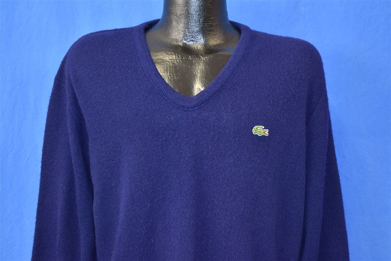 80s Izod Lacoste Vintage Sweater Crocodile Gator Pullover - Etsy