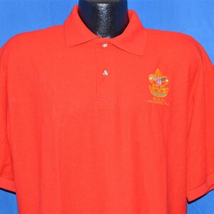 90s Boy Scouts Class B Uniform Polo Shirt Large - Etsy