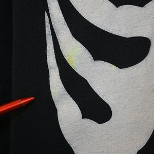 90s Misfits Skeleton Rib Cage Horror Punk Band Glow in the Dark T-shirt ...